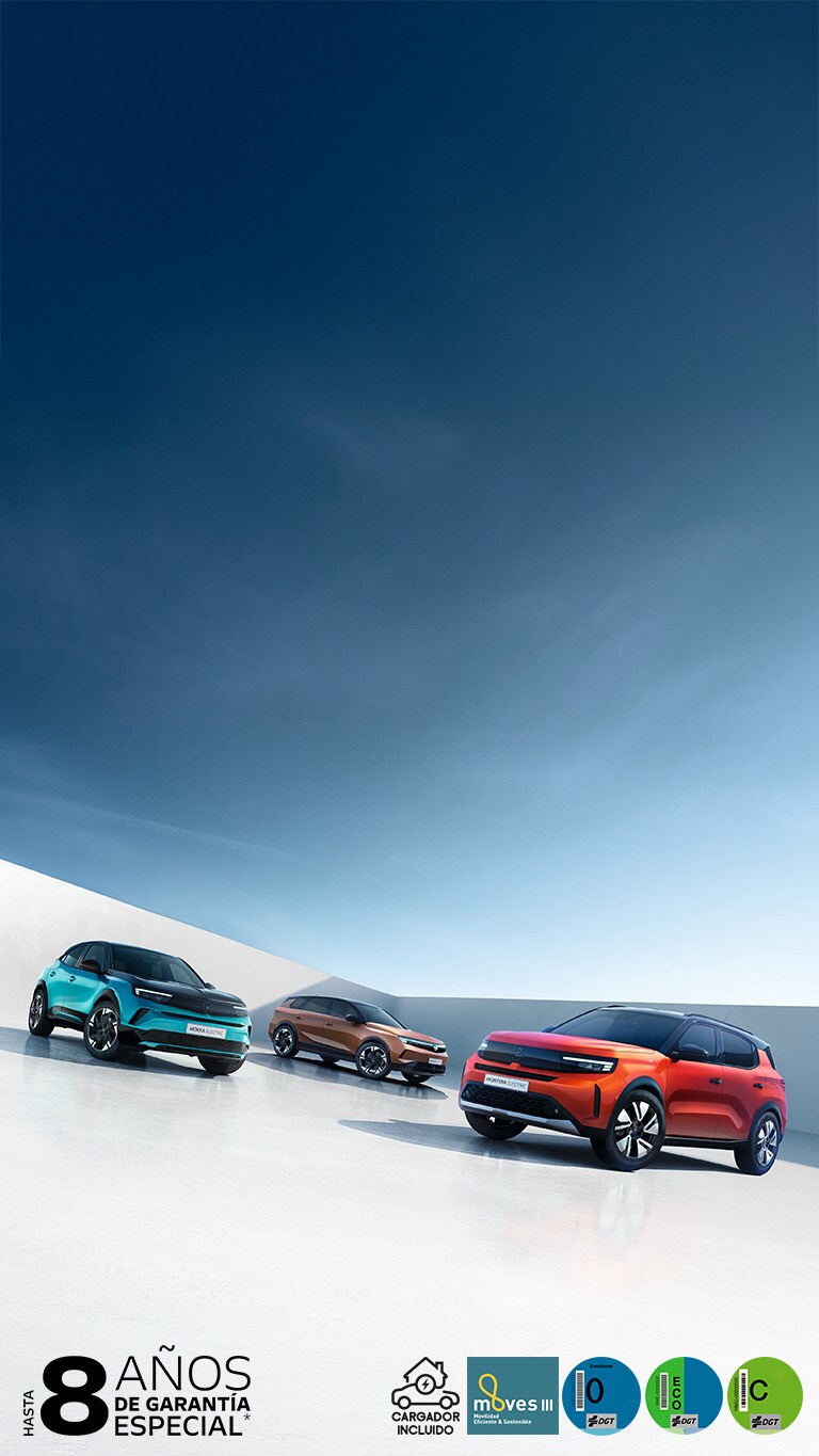 Modelos Opel | EV, Hibrido, SUV y Furgonetas | Opel ES